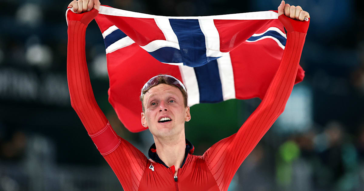 Winter Olympics 2026: Sander Eitrem breaks Olympic record as he storms ...
