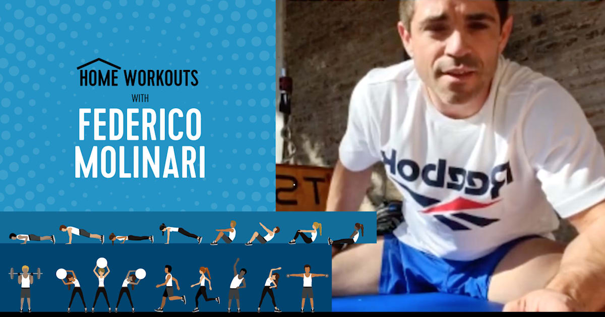 Home workout with Federico Molinari and MD
