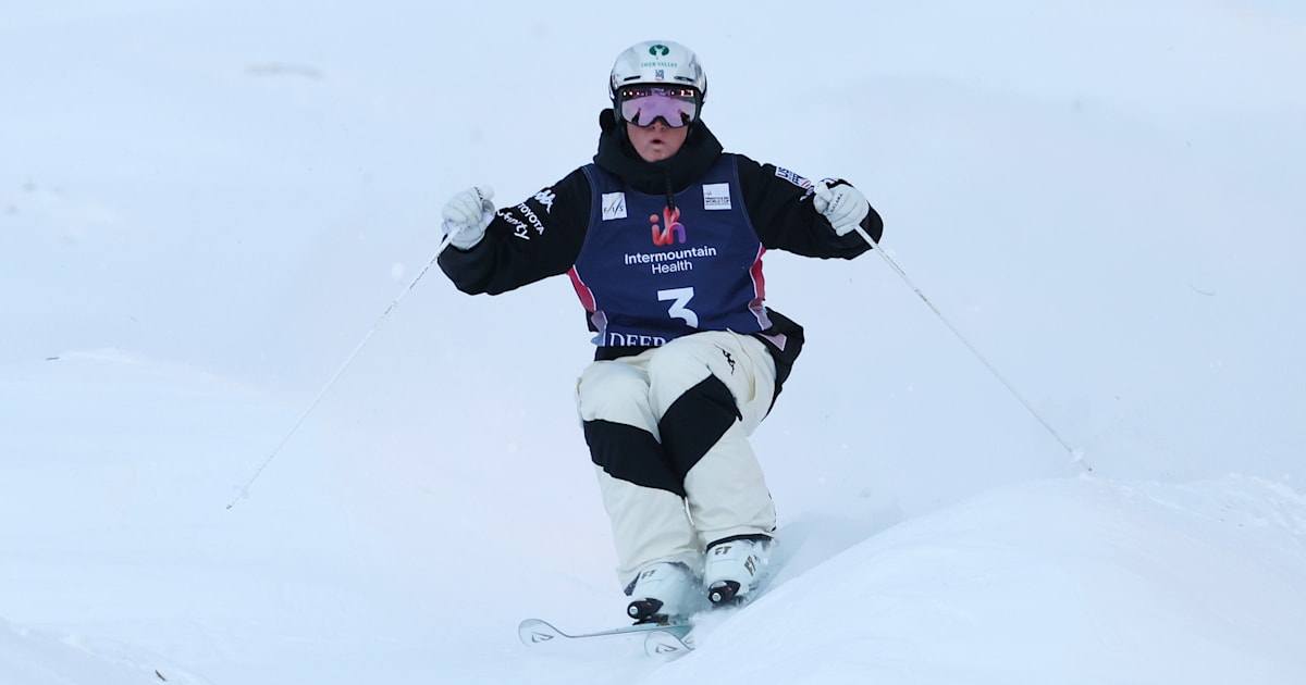 Mogul skier Nick Page on the 'split second' he loves most in his sport