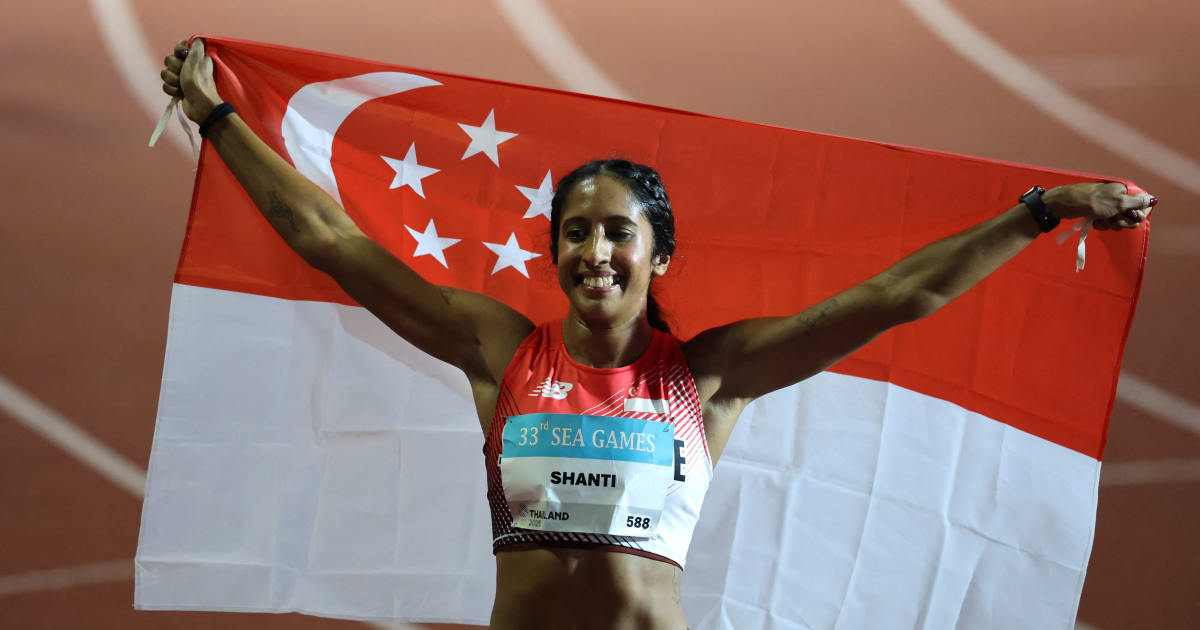 Veronica Shanti Pereira wins fourth SEA Games 200m title to retain ...