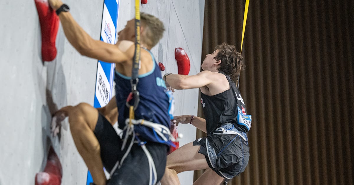 Meet the men's U.S. speed climbers competing at the Olympic Qualifier ...