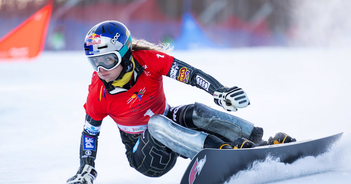 Ester Ledecka dominates World Cup snowboard alpine opener in Mylin