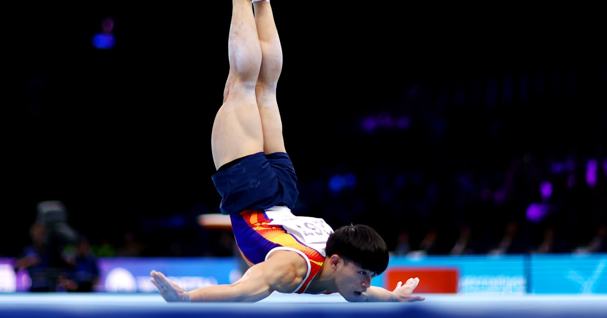 Coachless gymnast Carlos Yulo receiving support from potential rivals