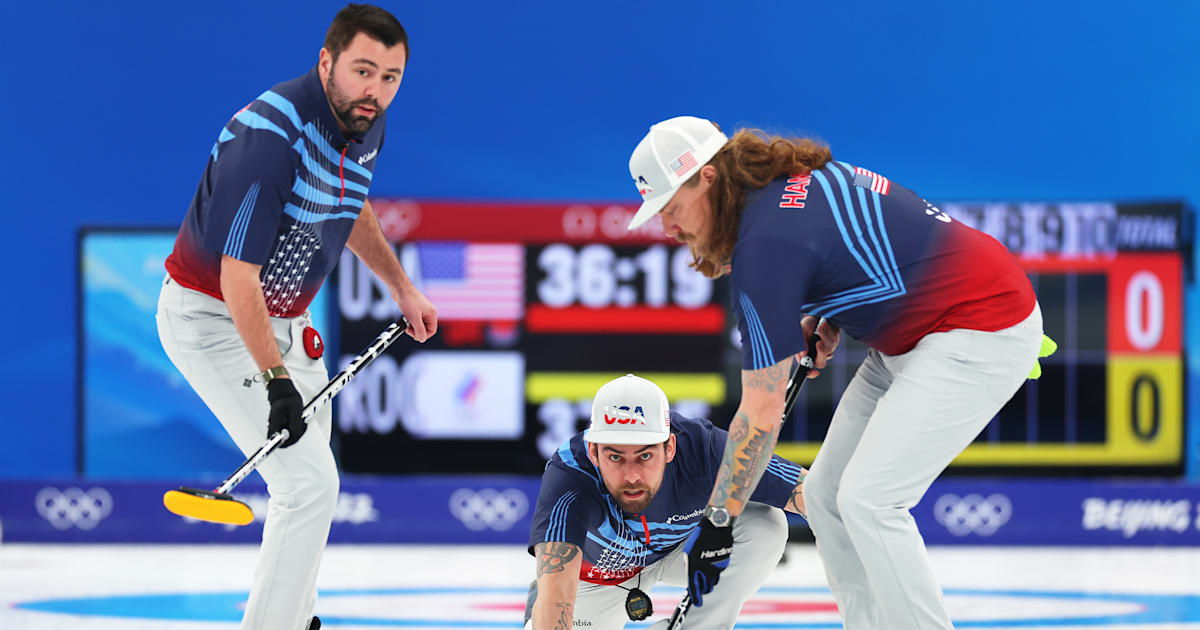 Men’s curling at Beijing 2022 Olympics Day 1: Round-up, schedule and ...