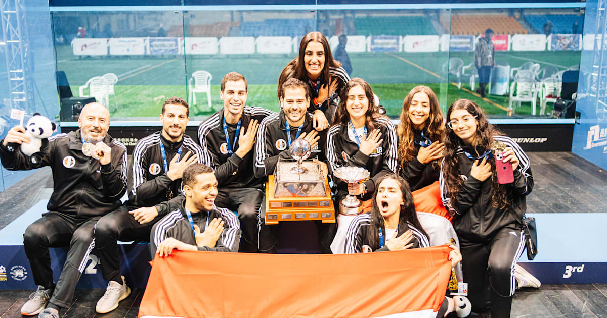 World Squash Team Championships 2024: Egypt's men and women retain titles