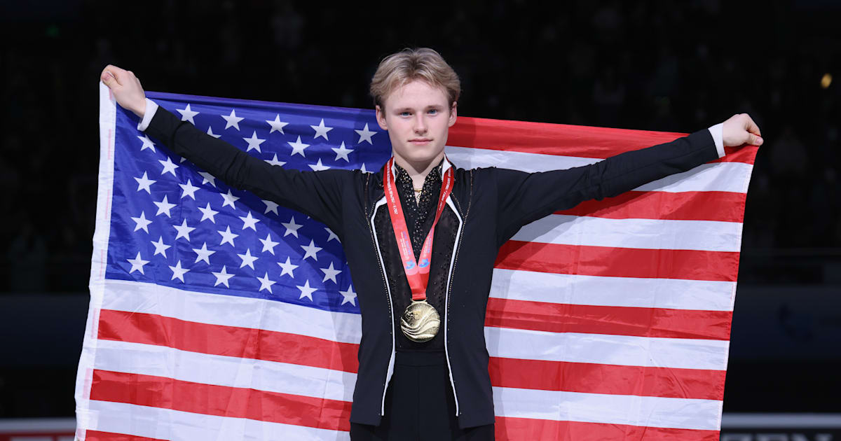 Ilia Malinin on landing quad Axel in combination, inspiration from ...