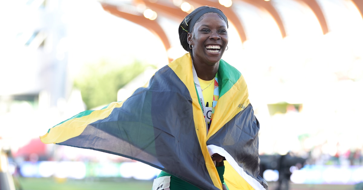 Jamaican sprint star Shericka Jackson on Flo-Jo’s 200m world record ...
