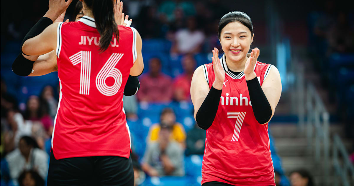 여자 배구 2024 VNL: 대한민국 0-3 캐나다