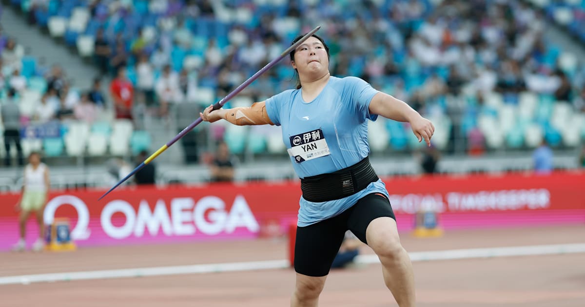 Yan Ziyi lands second-best women's javelin throw in history to win 2026 ...