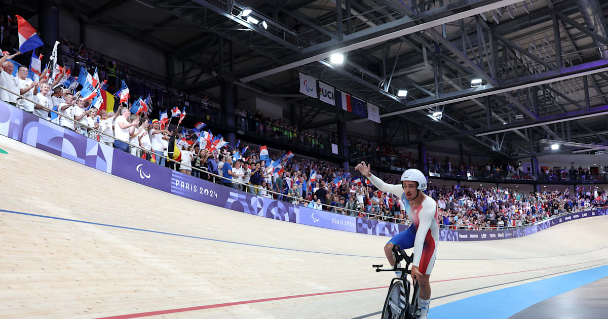Paris 2024 Paralympics | Para cycling track: Alexandre Léauté crowned ...
