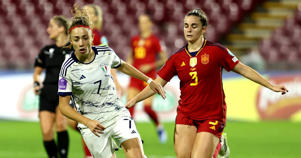 Italia sconfitta dalla Spagna in Nations League femminile, prossimo match con la Svezia ...