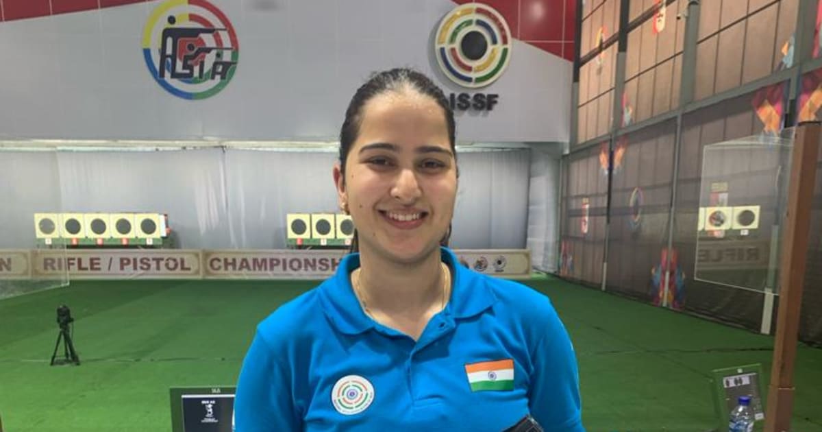 Asian Shooting Championships 2024: Rhythm Sangwan secures Paris Olympic ...
