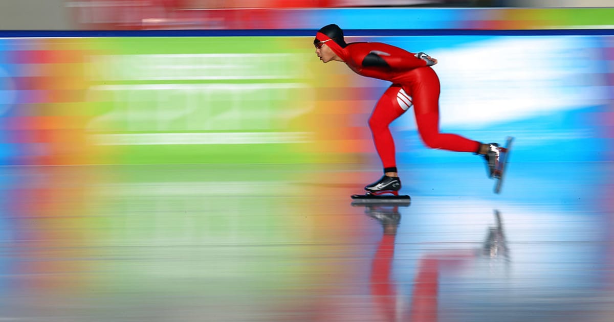Speed skaters shine in the sun - Olympic News