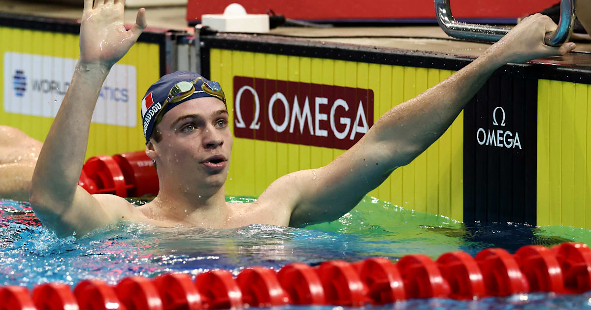 Natation | Coupe du monde 2024 à Singapour : Léon Marchand vainqueur du général après son ...