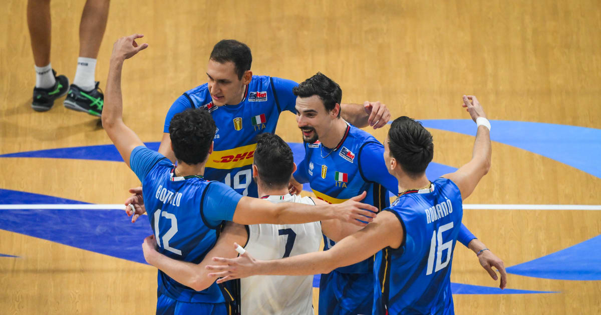Europei di Pallavolo maschile 2026, le partite dell'Italia: programma e calendario completo ...