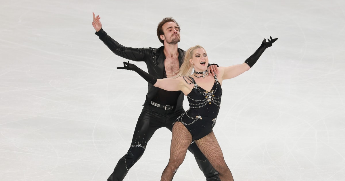 Backstreet’s back, on ice: Figure skaters turn back the clock to the 1990s