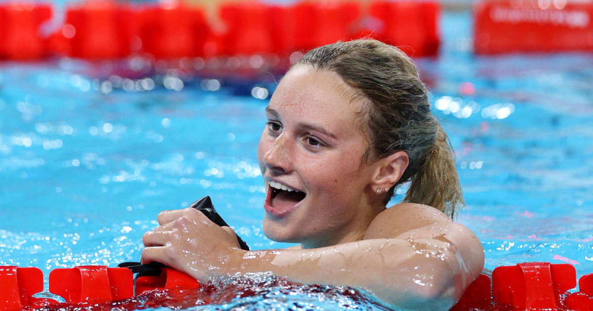 World Swimming Championships 2025: Summer McIntosh beats Katie Ledecky ...