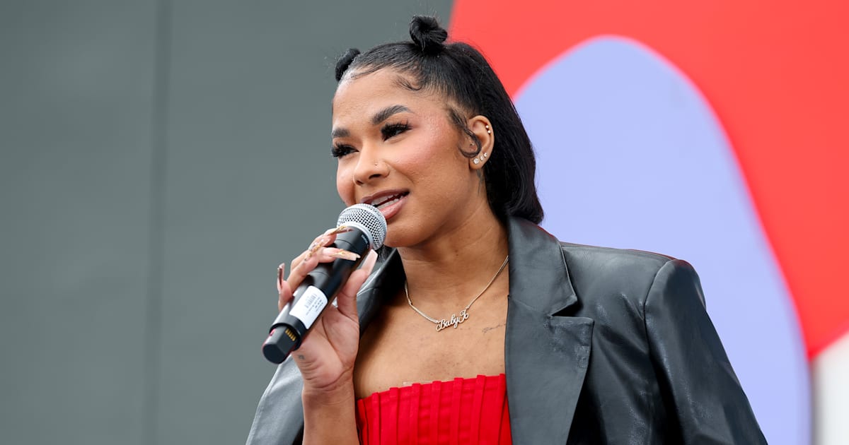 Jordan Chiles struts in viral video with grand entrance on 'The ...