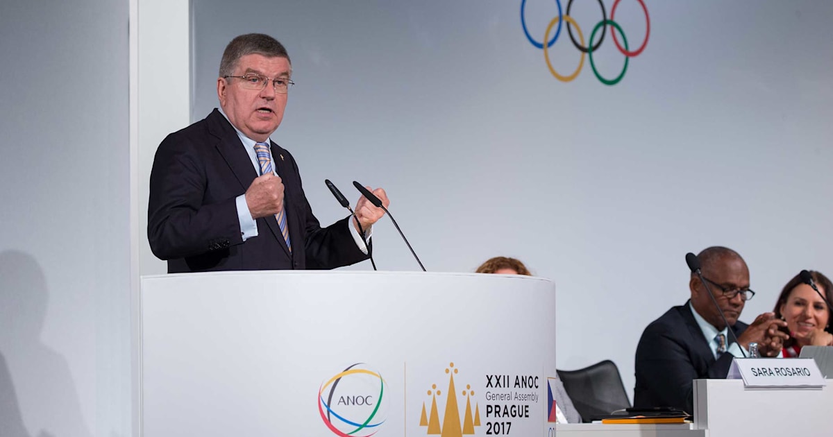IOC President addresses ANOC General Assembly about challenges and ...
