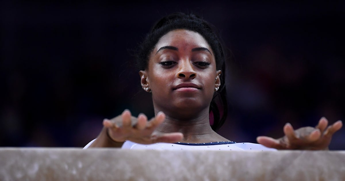 Biles unveils groundbreaking tumbling