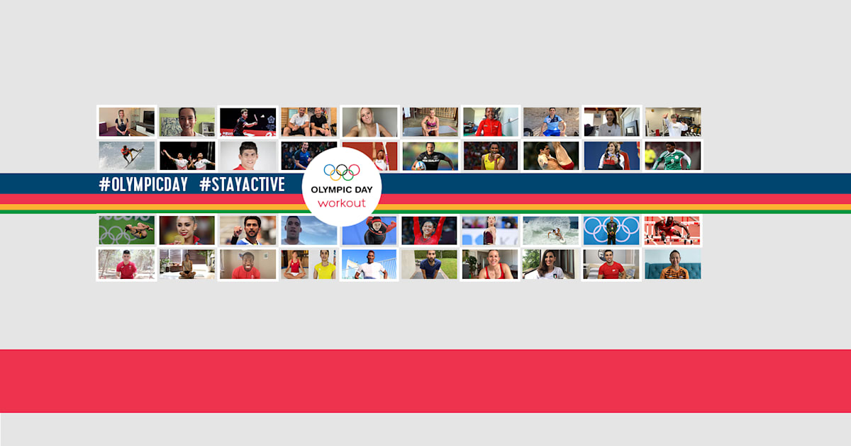 Home workouts from Olympic athletes – Stay Strong
