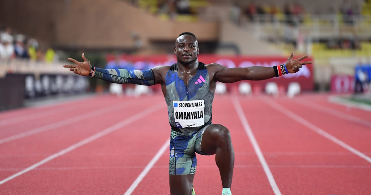 Ferdinand Omanyala wins 100m at Boris Hanzekovic Memorial from Oblique ...