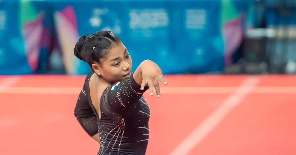 Conoce a Hillary Heron, la gimnasta panameña que hizo historia emulando a Simone Biles