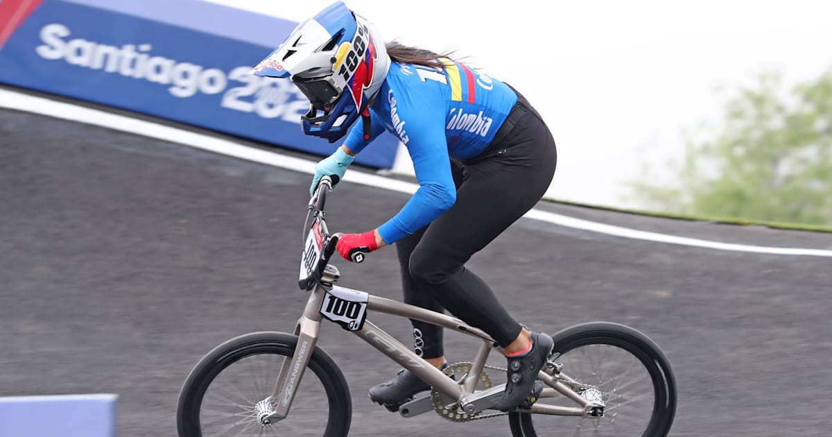 Pan American Games 2023: Mariana Pajon and Kamren Larsen take BMX ...