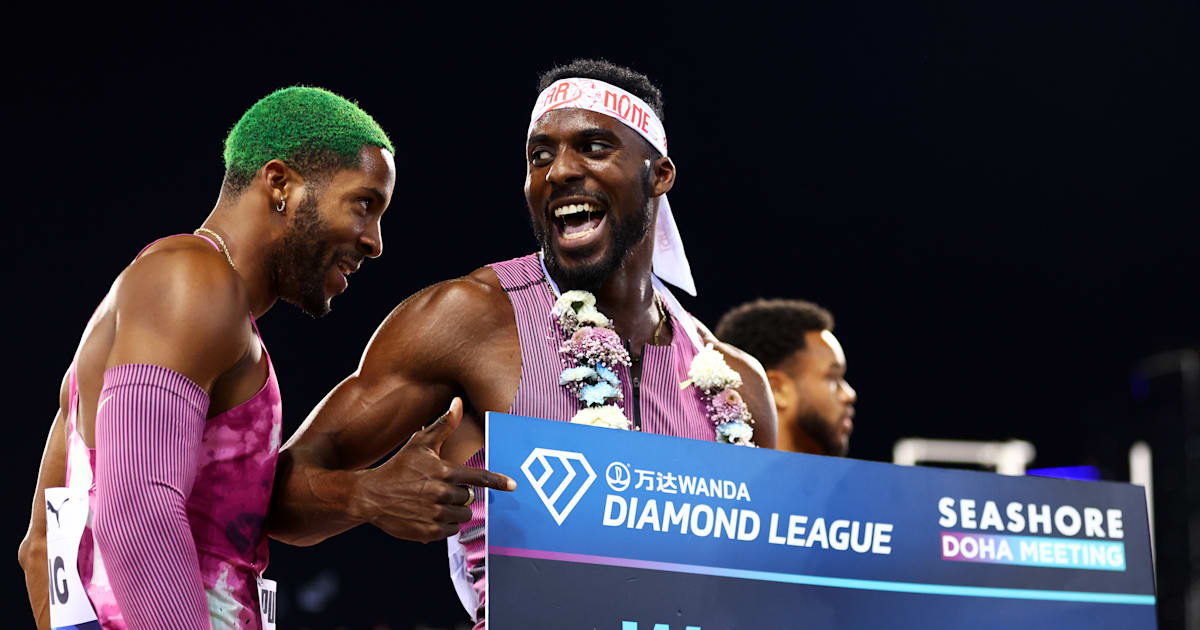 Doha Diamond League 2024: Kenny Bednarek dominates men's 200m race ...