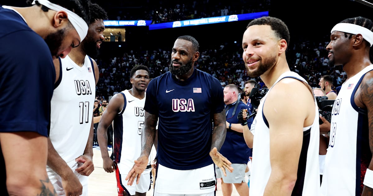 Paris 2024 Olympics: USA men's basketball team rolls out cast of NBA stars