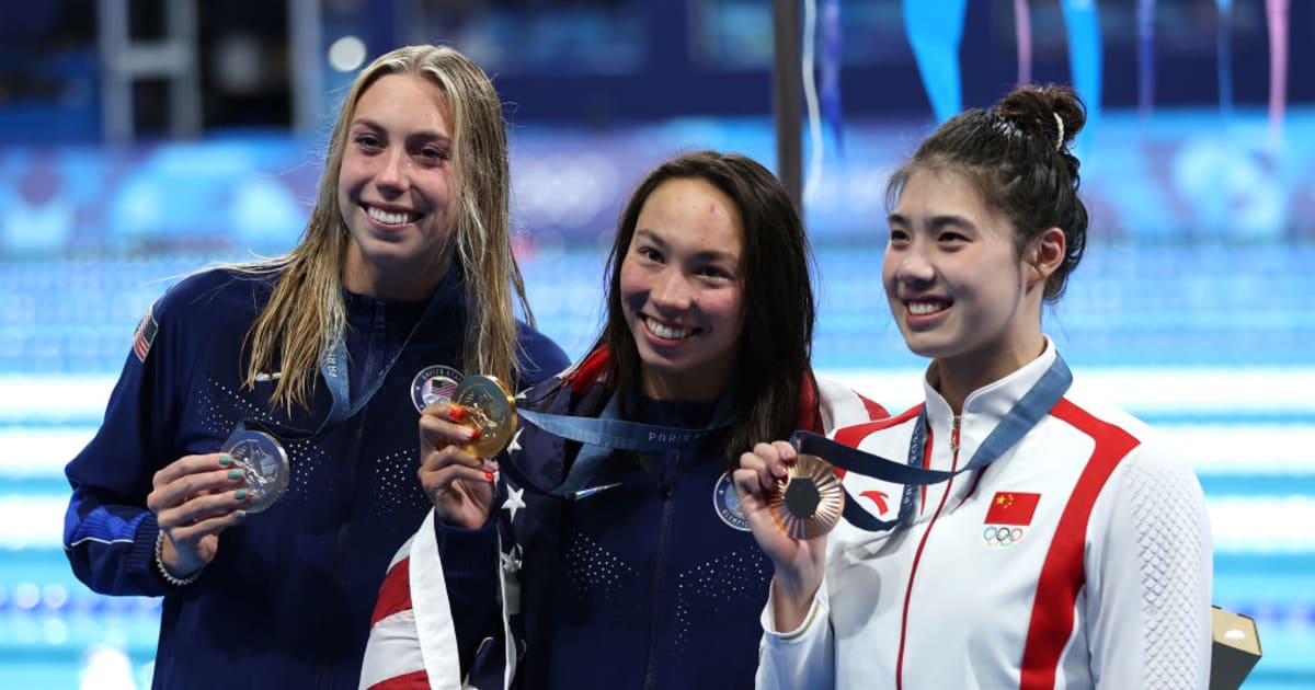 Swimming: USA’s Torri Huske puts on stunning show to win gold in women ...