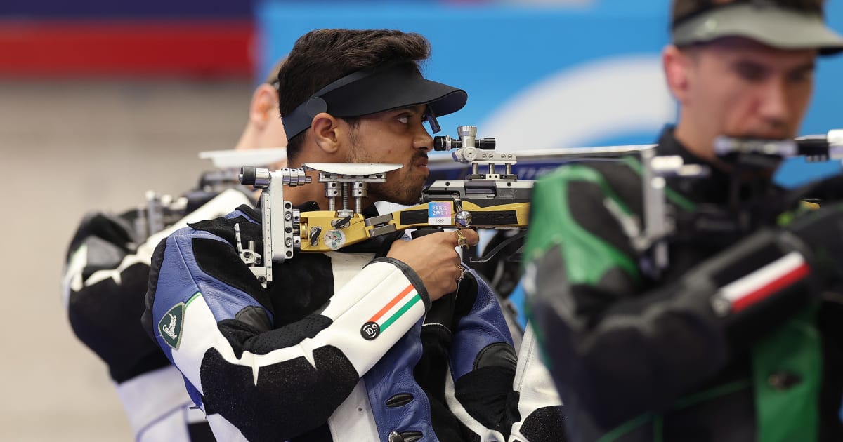 Swapnil Kusale wins bronze in shooting 50m rifle 3 positions men's ...