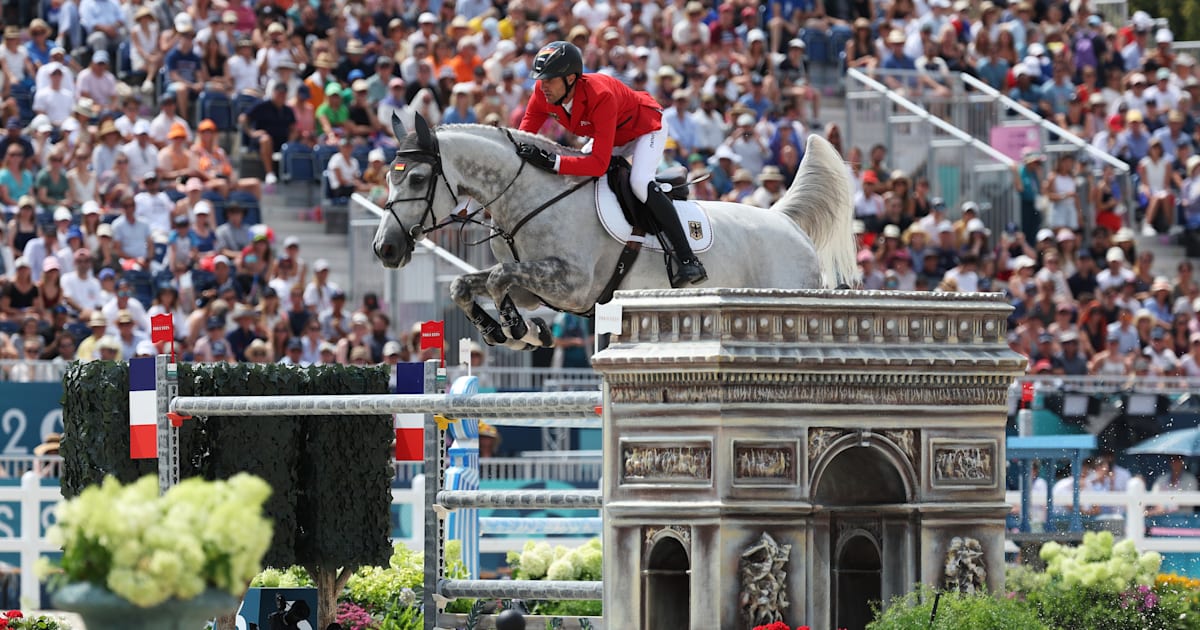 Paris 2024 equestrian: All results, as Christian Kukuk seals jumping ...