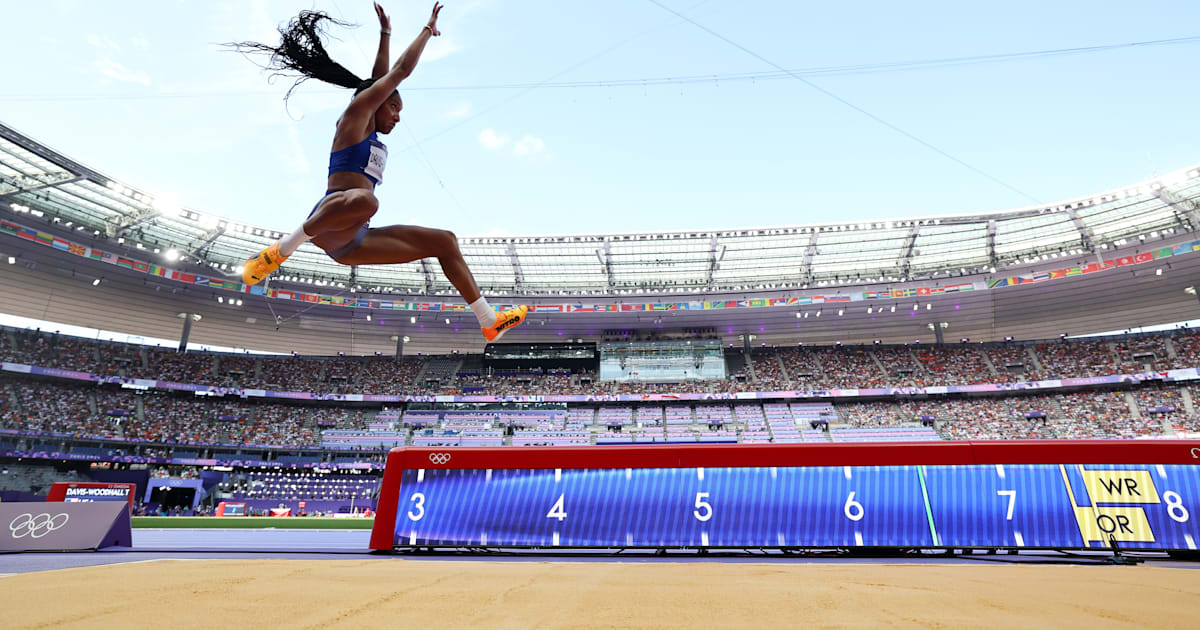 Athletics | W Long Jump Qualification | Tara Davis-Woodhall