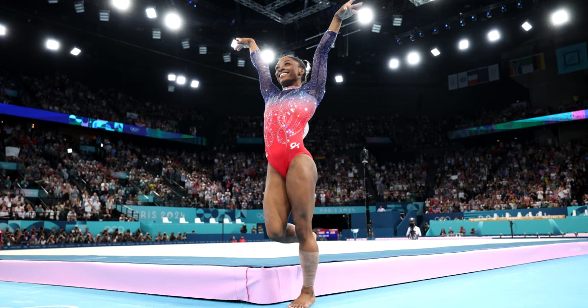 Simone Biles - Paris 2024 - Olympic Games Rewind