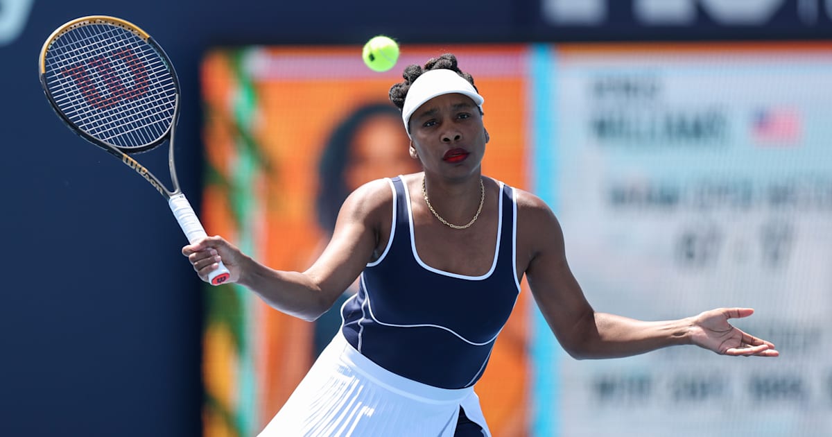 Venus Williams, 44, gets wild card for Indian Wells – her first ...
