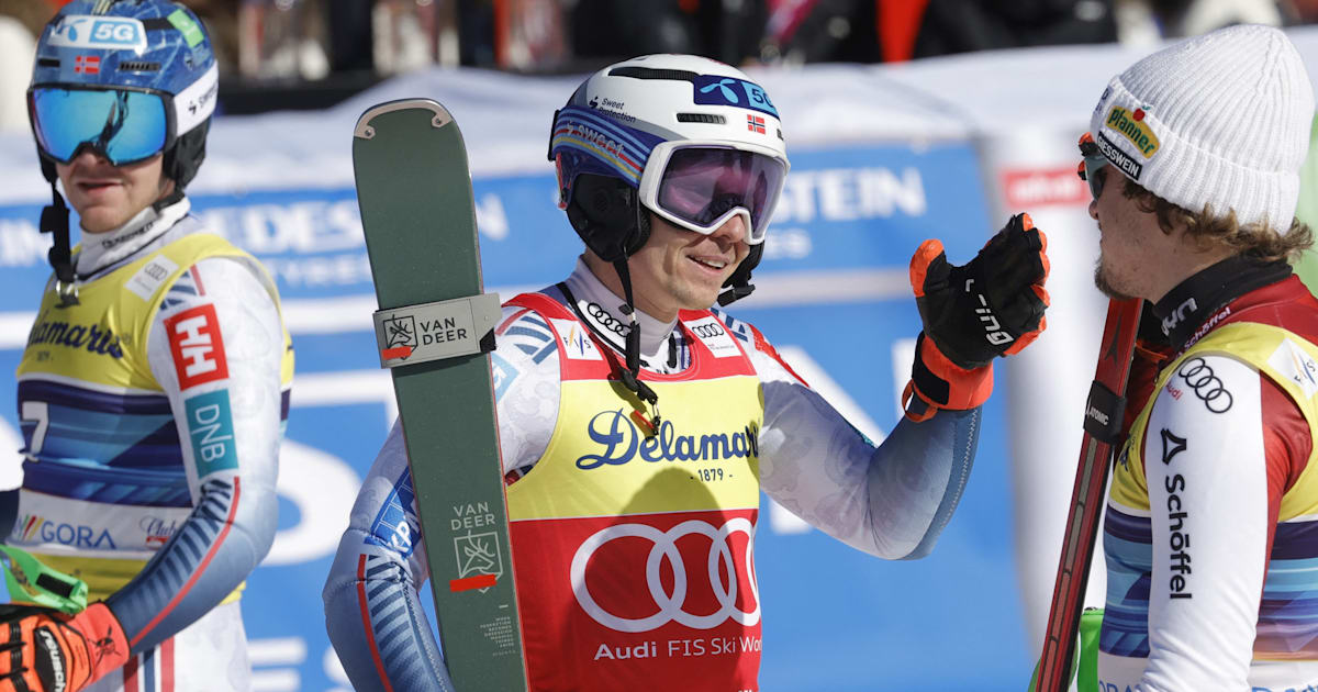 FIS Alpine Ski World Cup 2024/25: Henrik Kristoffersen achieves career ...