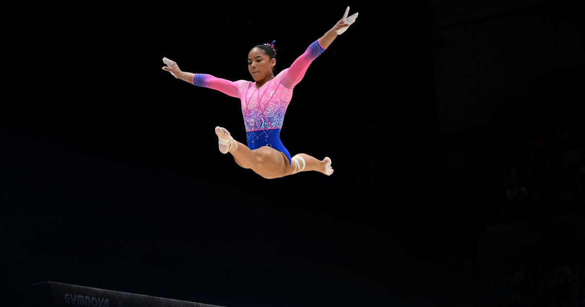 British Gymnastics Championships 2025: Alia Leat and Jamie Lewis ...