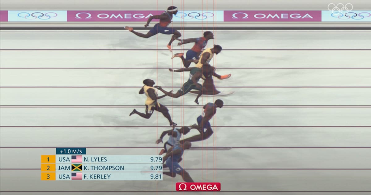 How are photo finishes determined?