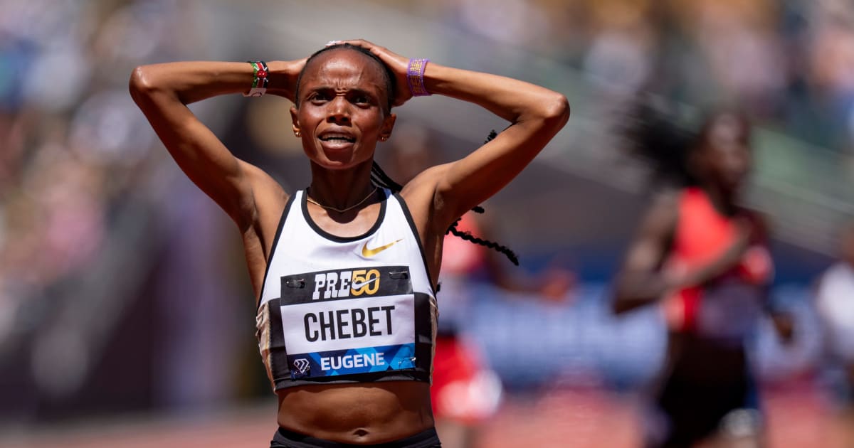 Eugene Diamond League 2025: Beatrice Chebet sets new women's 5000m ...