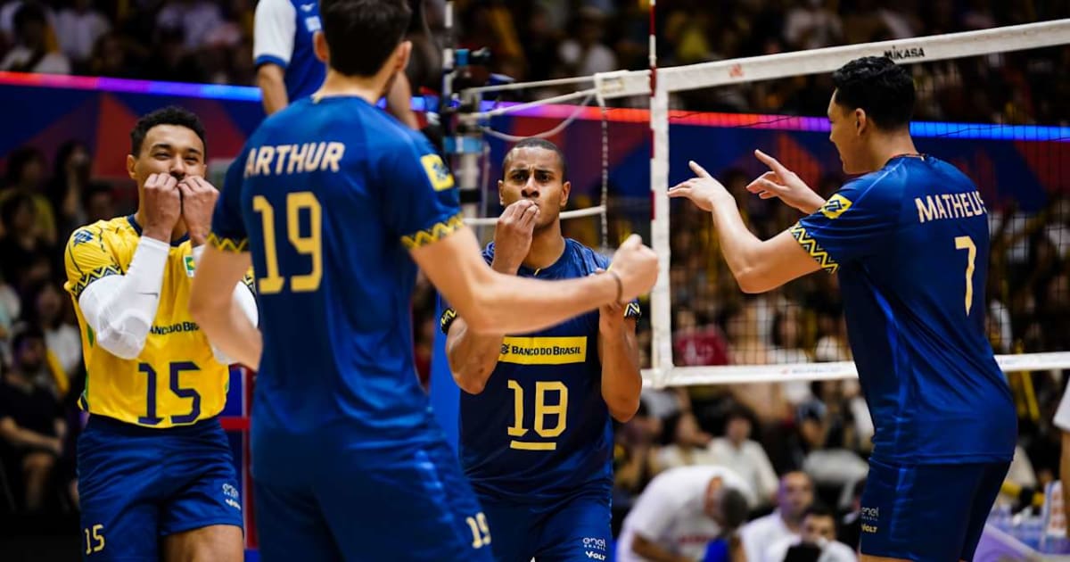 Vôlei masculino: veja o ranking mundial atualizado