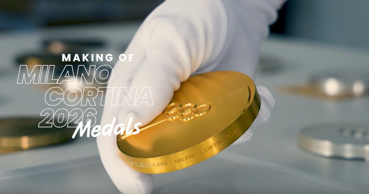 Behind the scenes: how the medals for the Milano Cortina 2026 Olympic and Paralympic Games were ...