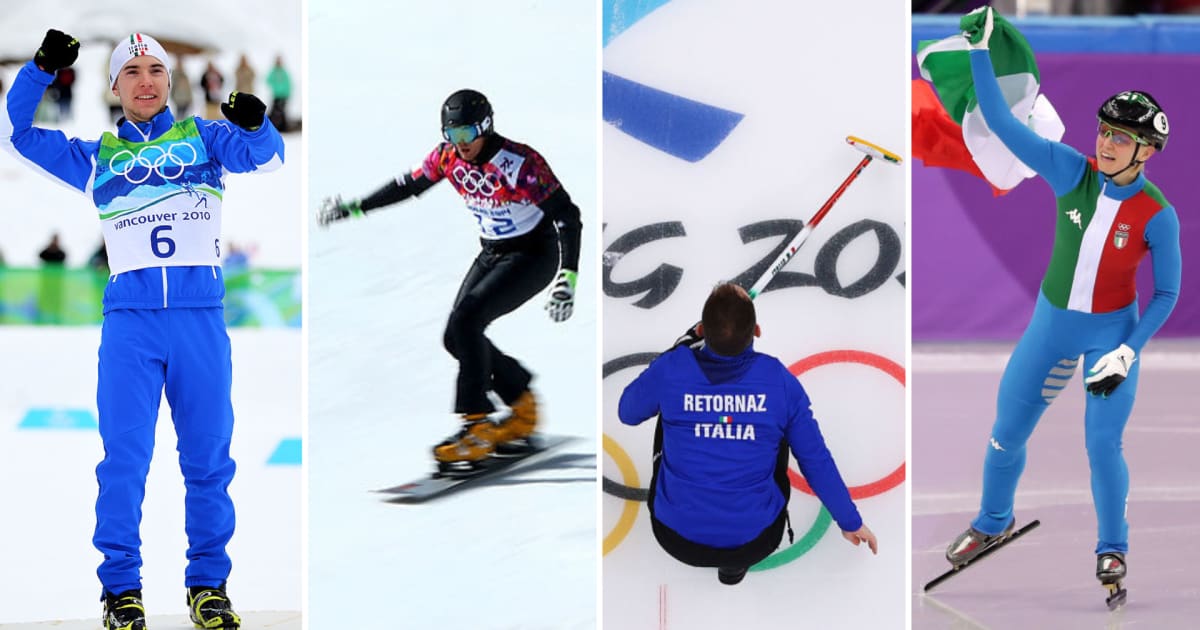 From Turin 2006 to Milano Cortina 2026: The Italian athletes targeting ...