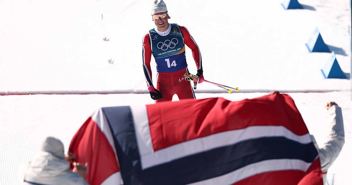 Johannes Høsflot Klæbo wins historic ninth Olympic gold after Norway ...