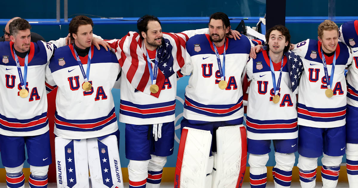 Hellebuyck the hero as USA beat Canada for gold in overtime | Milano ...