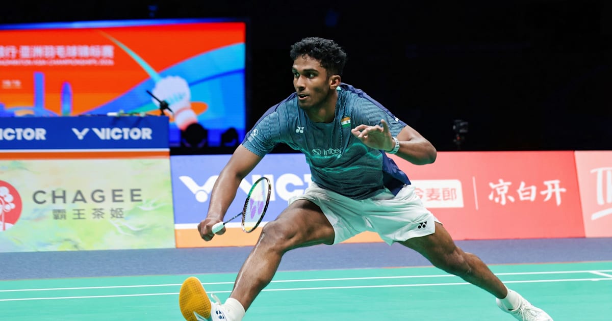 Badminton Asia Championships 2026: Ayush Shetty stuns world No. 1 in ...