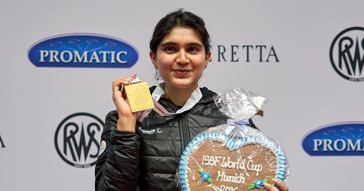 ISSF World Cup 2026 Munich: Esha Singh breaks world record for gold ...