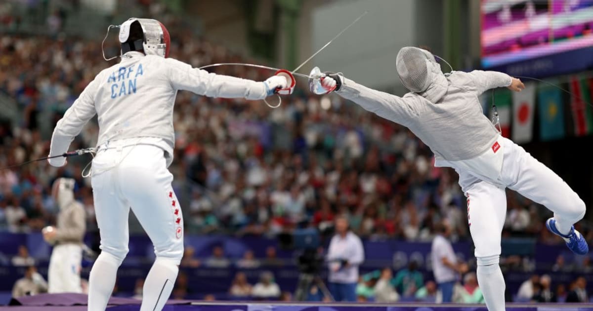 옐로우 피스트 남자 사브르 단체 펜싱 2024 파리 올림픽 대회