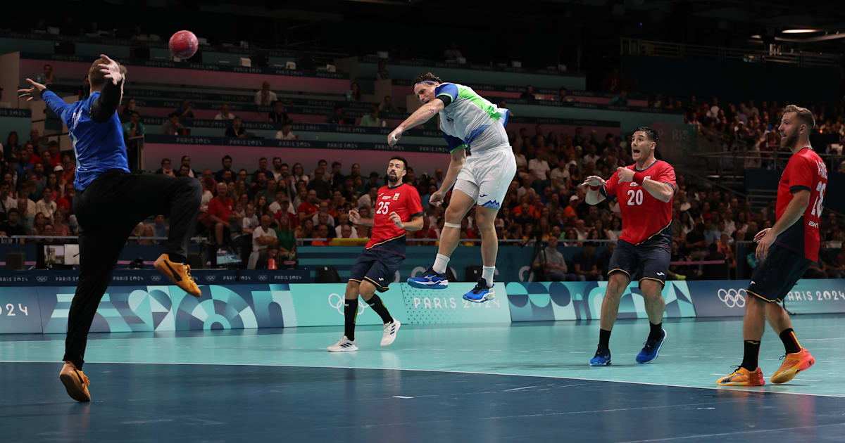 Men's Preliminary Round ESP-SLO & HUN-EGY | Handball | Olympic Games ...