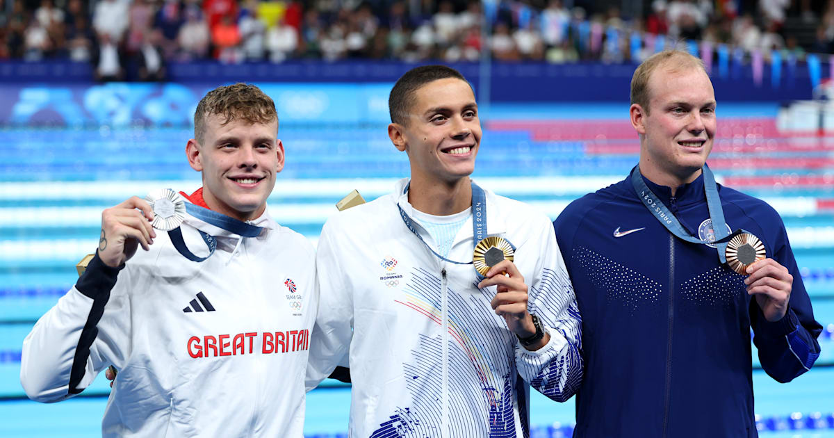 200м вольным стилем финал м Плавание Олимпиада в Париже 2024